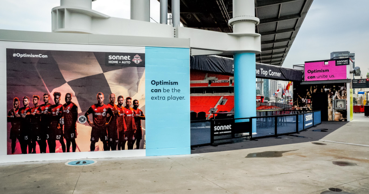 ASTOUND Group | Sonnet Insurance | BMO Field Community Corner